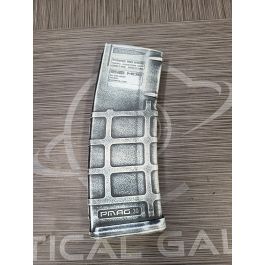 AR-15 DISTRESSED WHITE CERAKOTE 30 ROUND MAGPUL PMAG